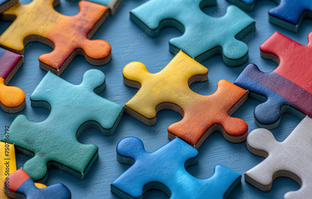 Jigsaw Puzzle Pieces. Unraveling Complexity: Puzzle Pieces of Problem ...
