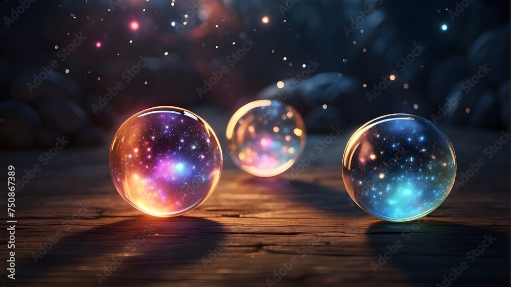 Exploring Light and Reflection in Blue Spheres, Capturing Transparent ...