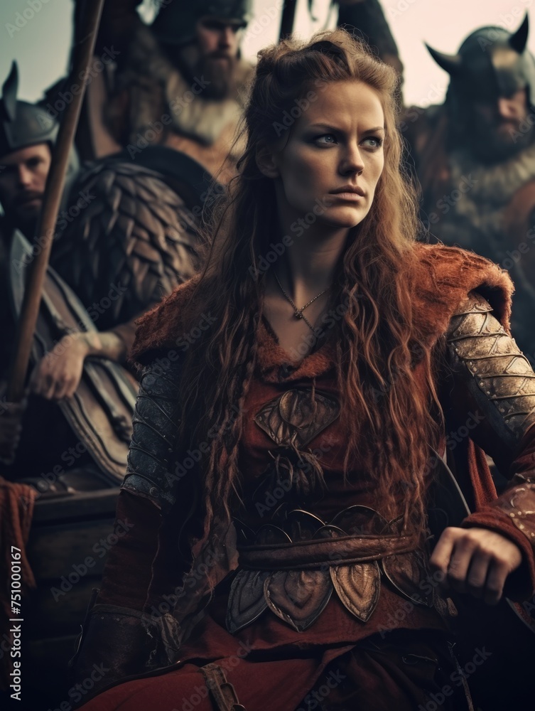 Bold female viking: a glimpse into the fierce world of Nordic ...