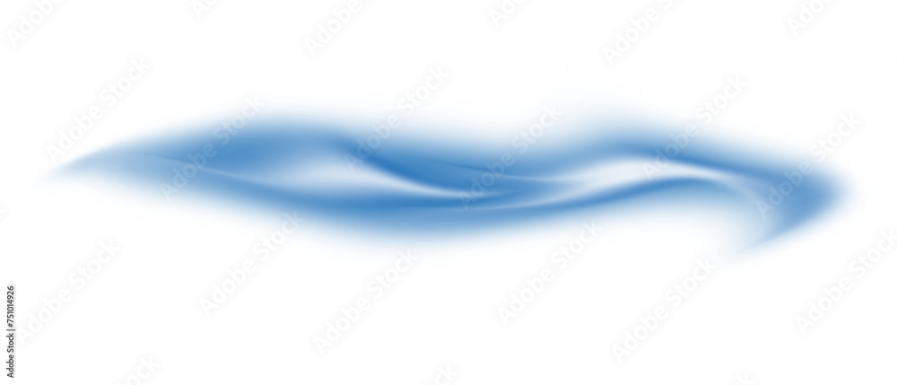 Abstract colored dust. Magic clouds. Special effects on a transparent ...