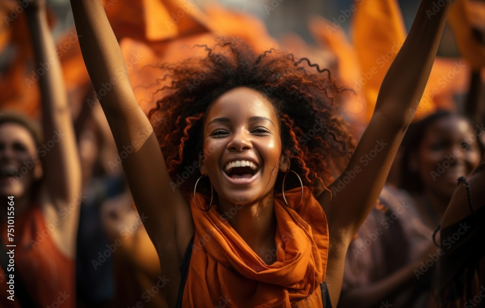 Confident woman. Celebrating women's history month: a tribute to ...