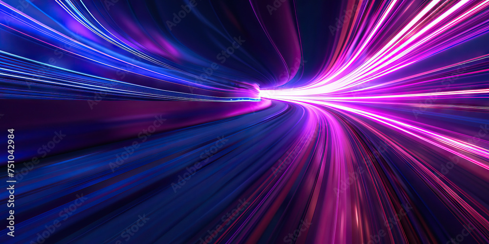 Dynamic motion blur lines background. Energetic movement concept with ...