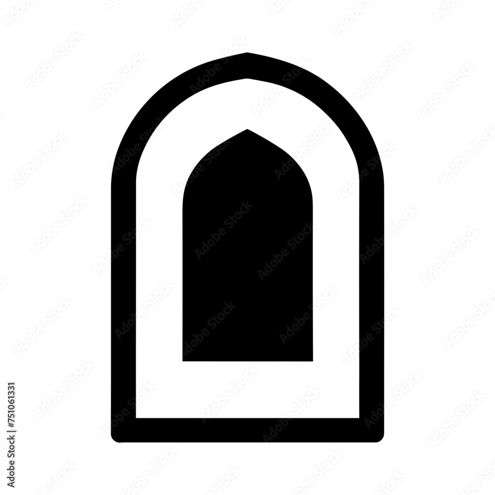 "The Icon Depicts A Mosque Mihrab, A Quintessential Element Of Islamic ...