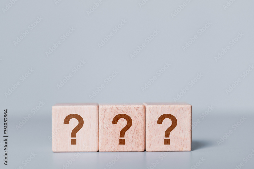 Question mark concept. Problem and solution. Quiz, test, survey ...