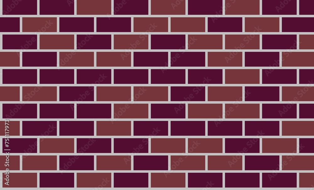 Pixel art 2D brick wall texture - Assets for Game. red concrete ...