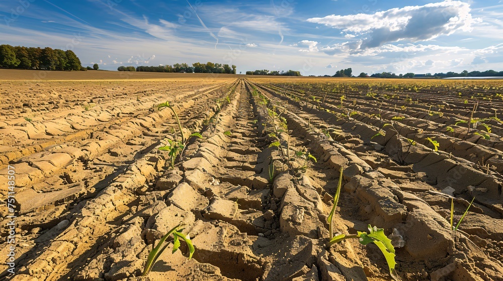 German agriculture suffers from scorching summers, where droughts ...