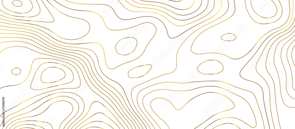 Abstract pattern with lines Topographic map. Geographic mountain relief ...