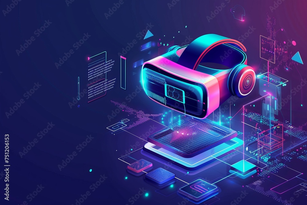 VR Applicable Mixed Virtual Reality Goggles for Vivid. Augmented ...