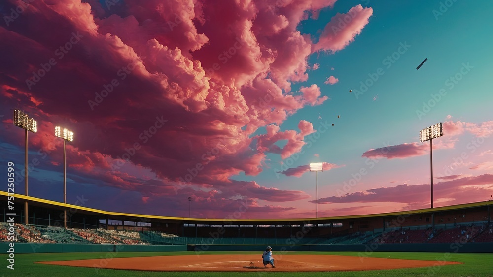 Softball: An Elaborate Illustration and Ultra High-Resolution Softball ...
