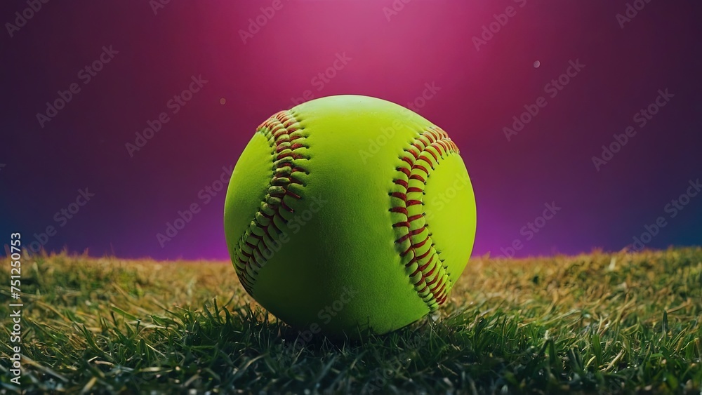 Softball: An Elaborate Illustration and Ultra High-Resolution Softball ...