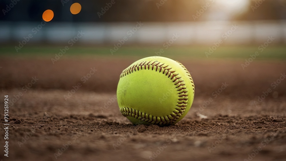 Softball: An Elaborate Illustration and Ultra High-Resolution Softball ...