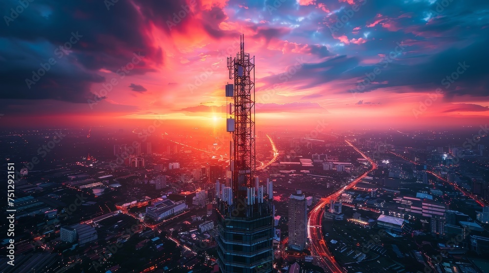 impact of telecommunication towers on remote work, enabling ...