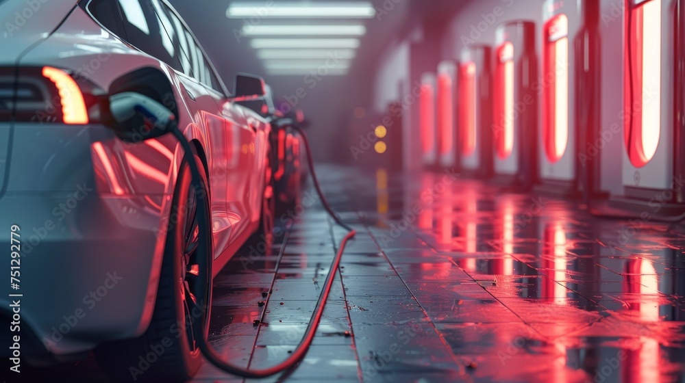 Innovative electric vehicle (EV) charging infrastructure, highlighting ...