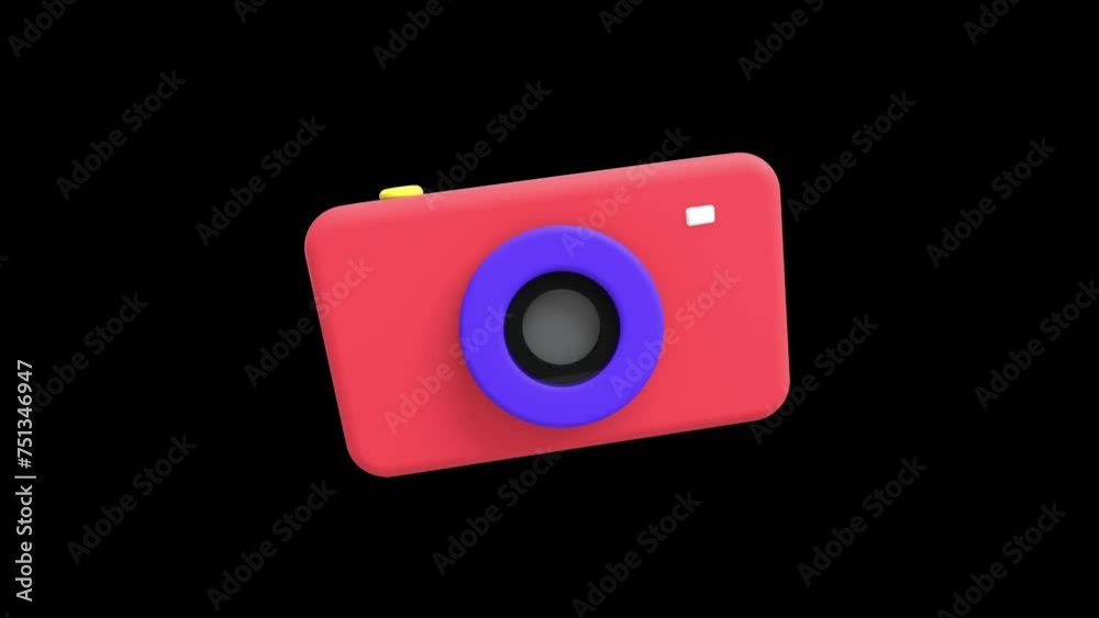 Vídeo do Stock: Camera Emoji Animation Alpha Screen Emoji 3d ...