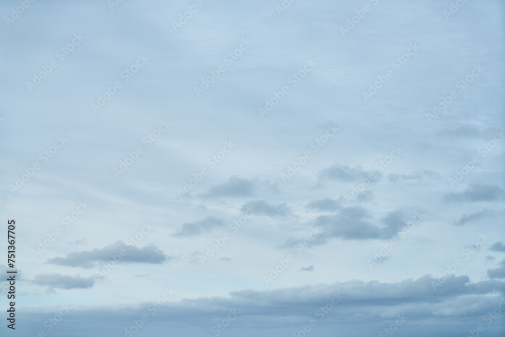 Cloudy overcast sky as skyscape background Stock Photo | Adobe Stock