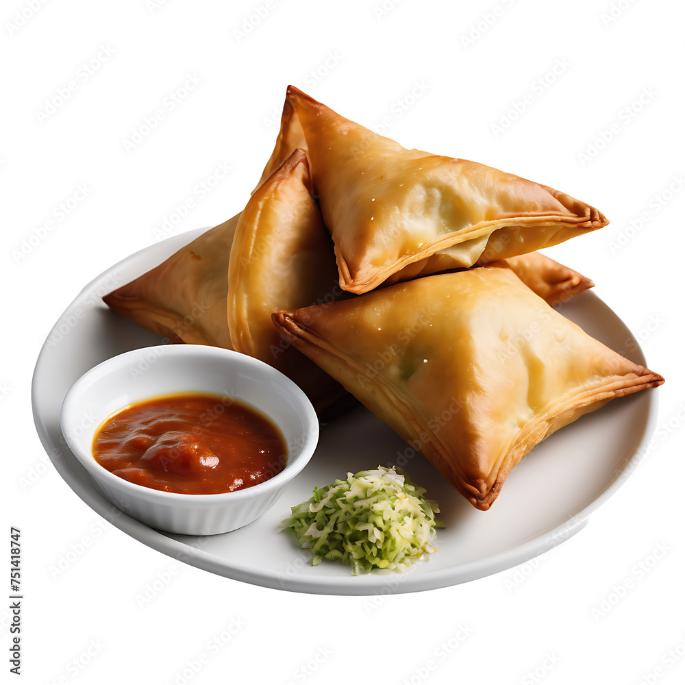 Samosas image isolated on a transparent background PNG photo Stock ...