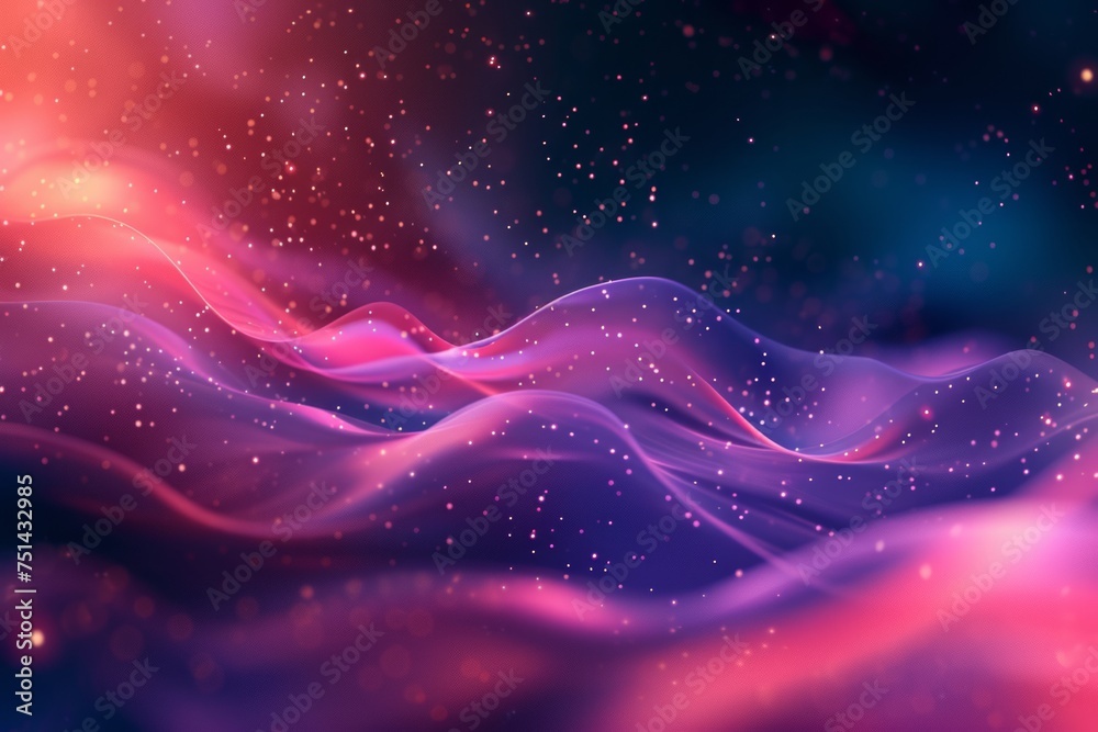 Colorful nebula: Grainy textures, vibrant gradients, and subtle blurs ...