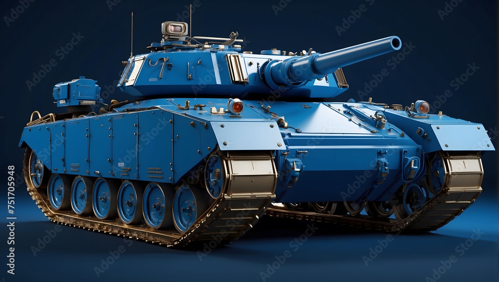 Electric tank chassis, to reveal the battery pack, motor, and other key ...