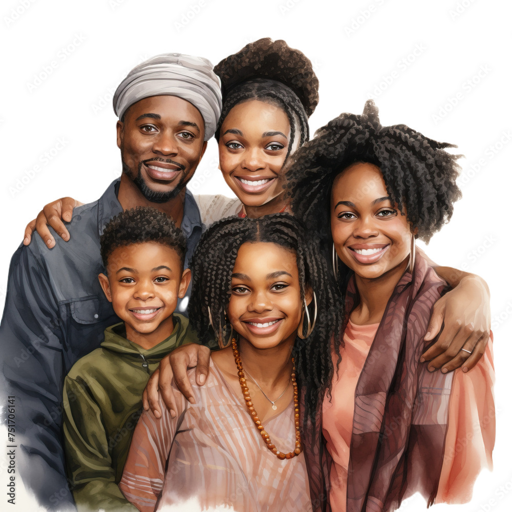 family, group, people, child, boy, children, cartoon, woman, smile, kid ...
