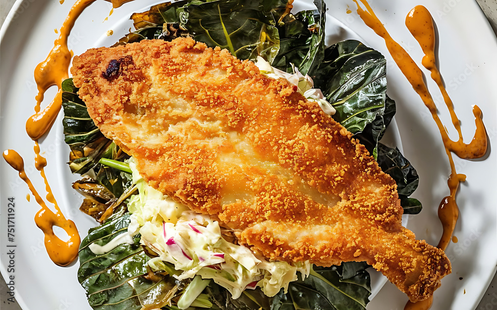 Capture the essence of Fried Catfish in a mouthwatering food ...