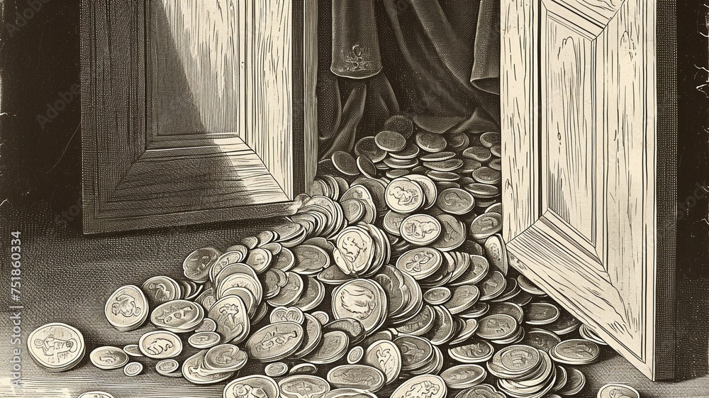 30 pieces of silver - a payment to Judas Iscariot from the Jewish chief ...
