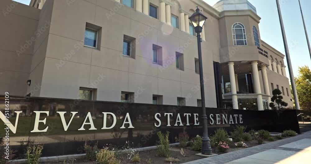Historic State Senate Government Office Building on Carson Street in ...