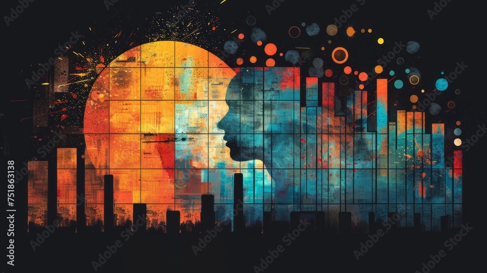Graphical representation of data in diverse formats for clear ...