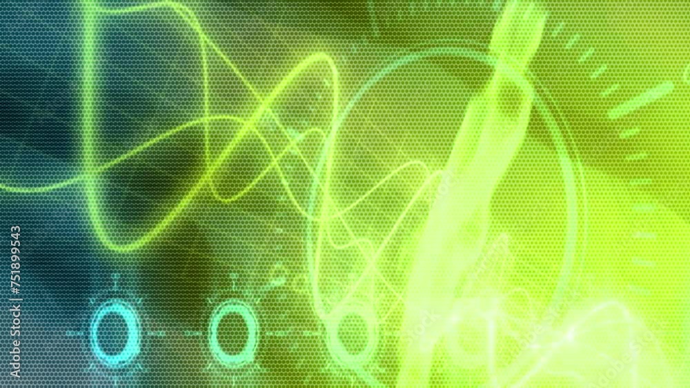 animated moving motion background showing 3D scan anatomy of a human ...