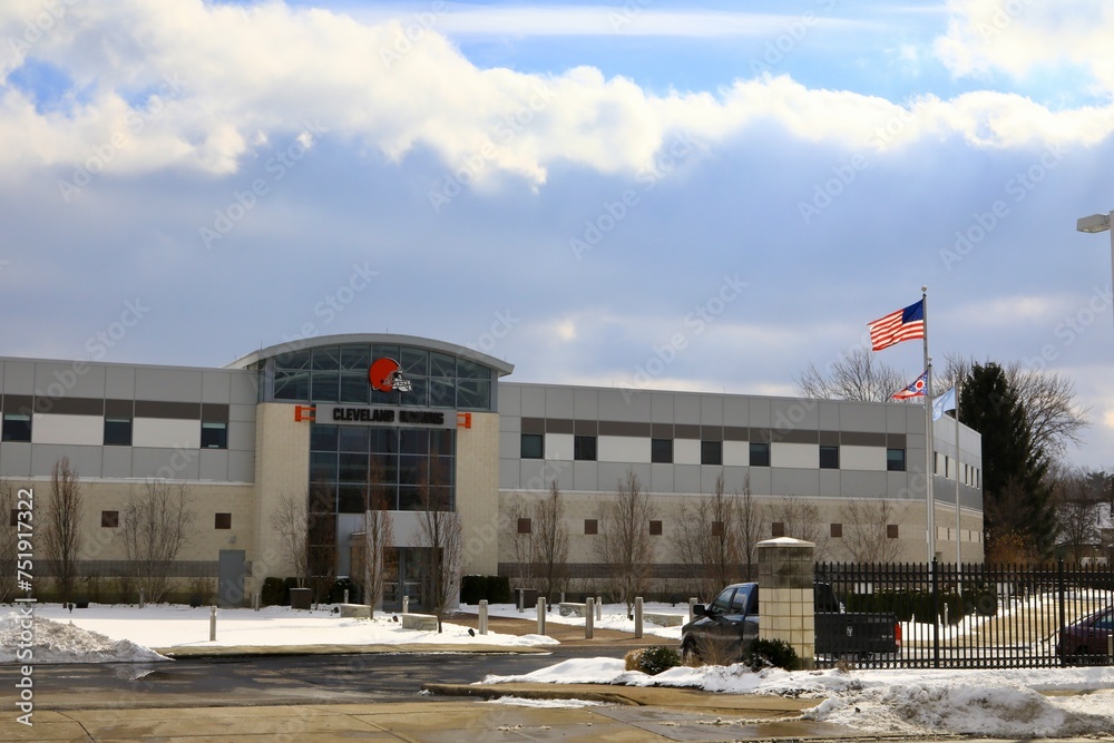 Cleveland Browns NFL football Headquarters and Training Facility is ...