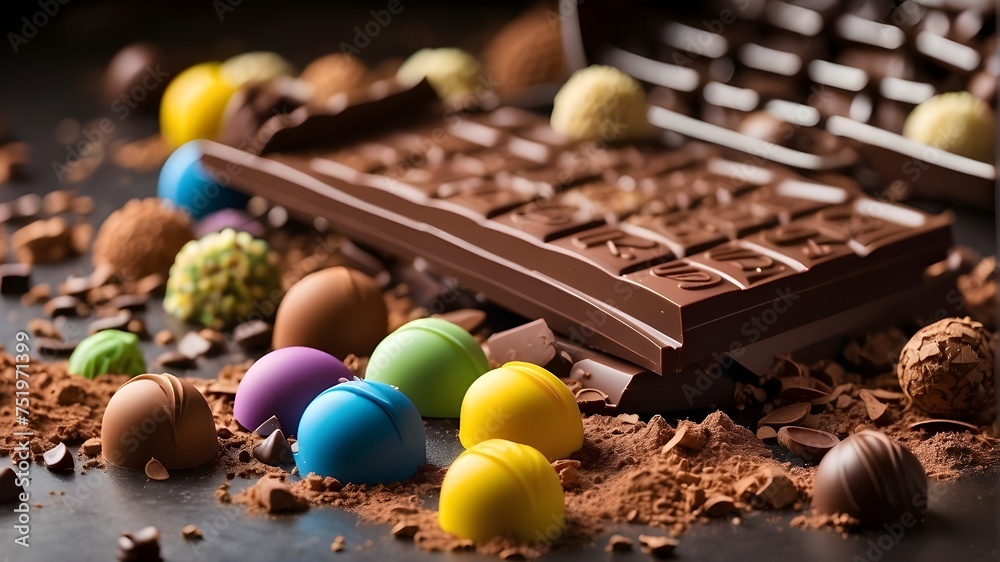 "Enter a world of chocolate, where the colors are rich and the flavors ...