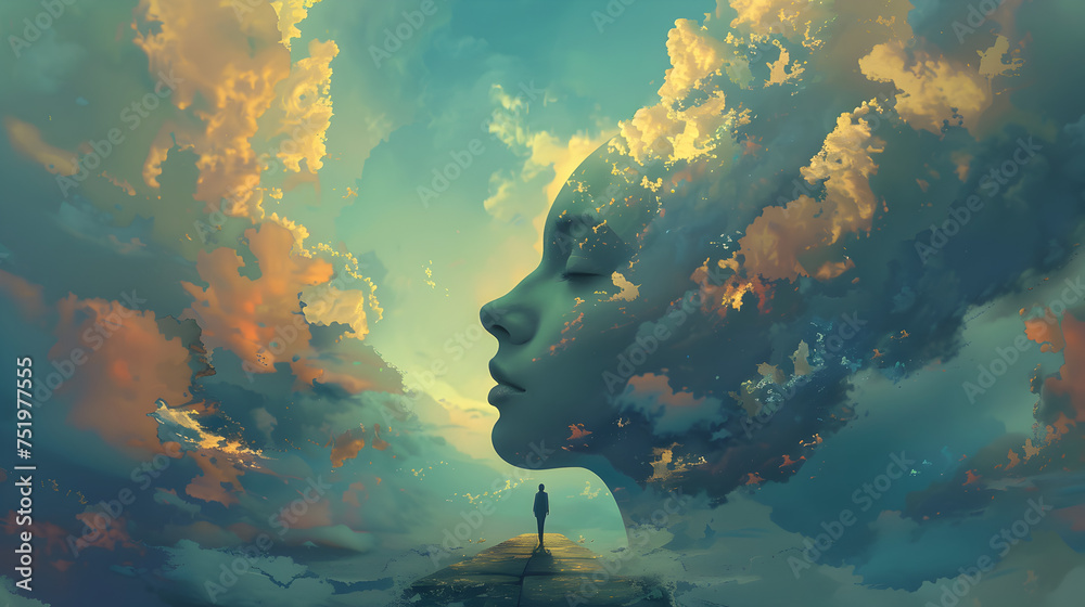 acceptance in mental health recovery with an image portraying personal ...