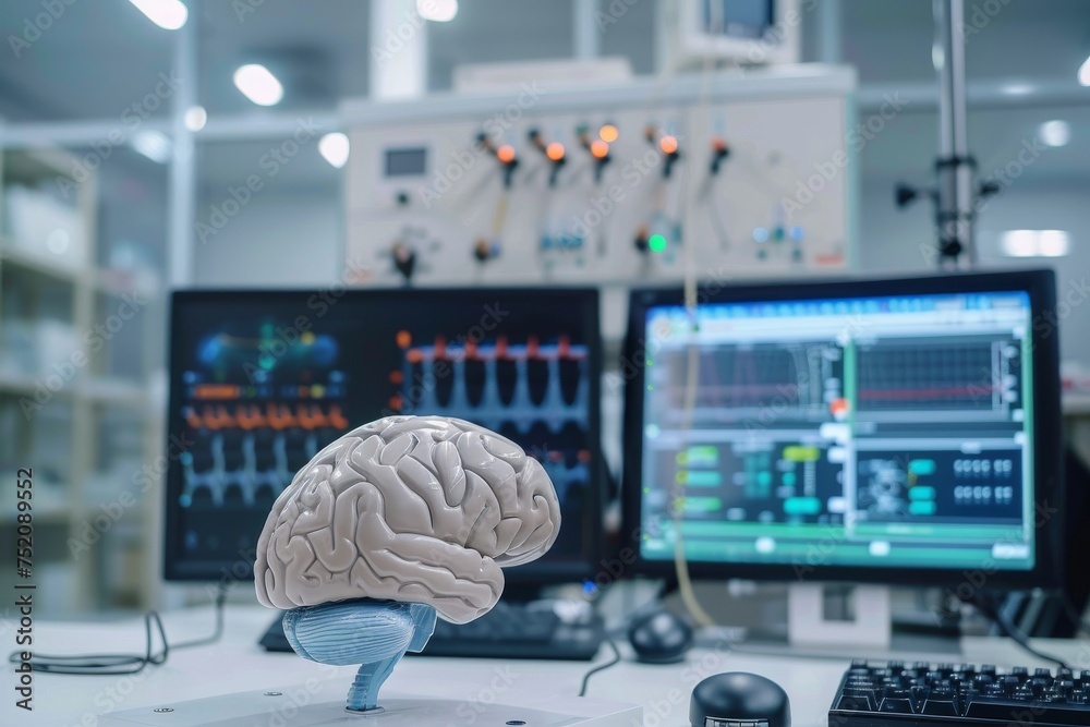 Brain signal translation device converting thoughts into digital text ...