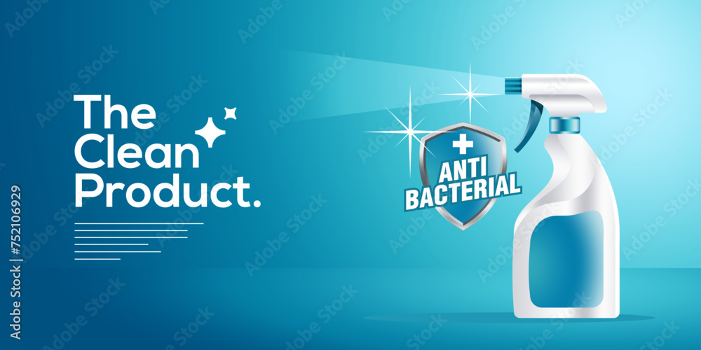 spray product vector. Spray sanitizer Anti-Virus and Anti-Bacterial ...