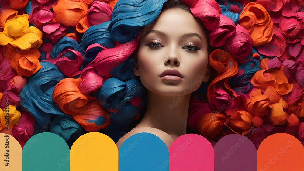 Explore the endless possibilities of a monochromatic to rainbow ...