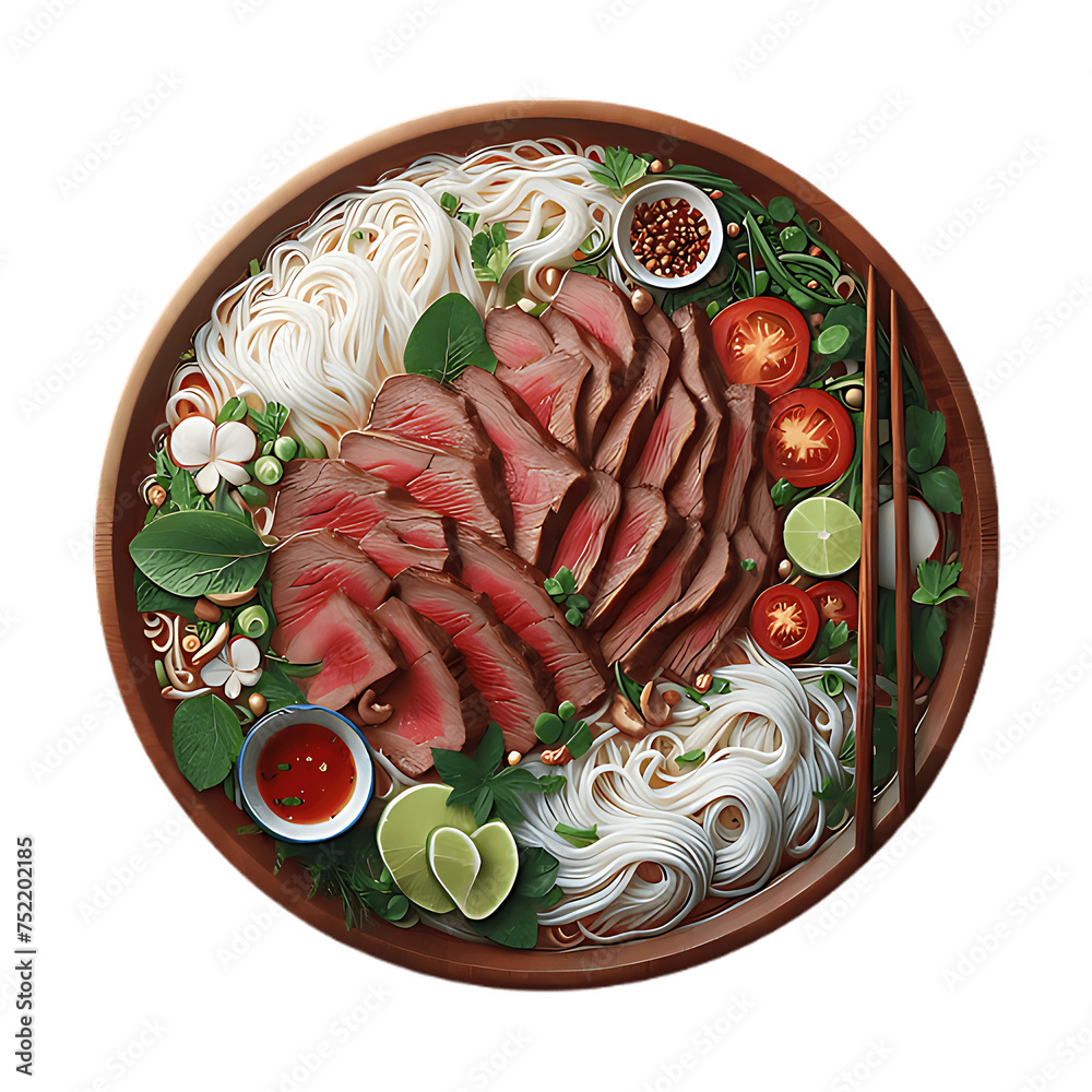 Mouthwatering Pho PNG: High-Quality Visual of Vietnamese Noodle Soup ...