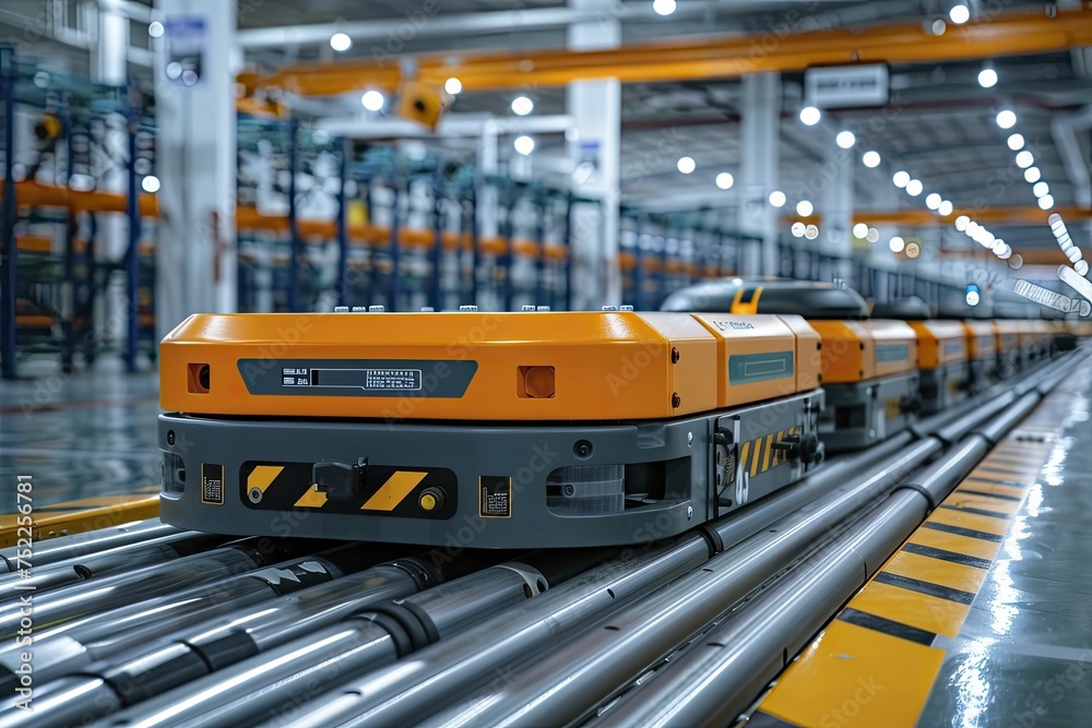 Utilizing autonomous material handling vehicles boosts factory ...