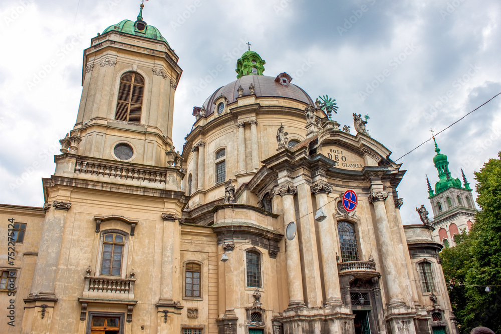 Ukraine Lviv. Buildings, landmarks, churches, cathedrals, monuments ...