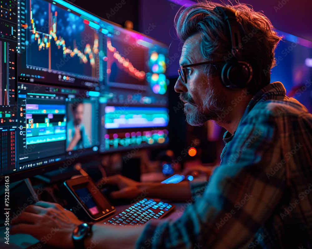 Color Grading Software Tools for adjusting the color and tone of ...