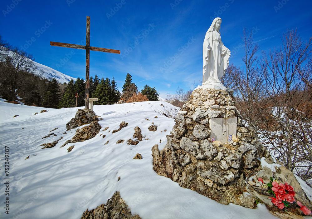Mount Cantari (Frosinone, Italy) - In the Monti Simbruini mountain ...