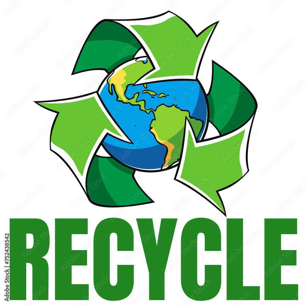 Green Revolution: Recycle Sign PNG Collection for Sustainable Design ...