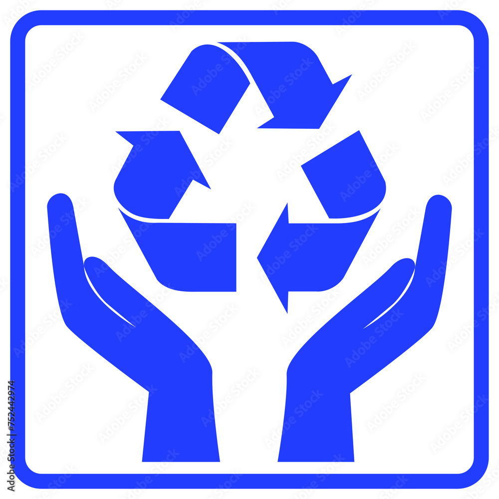 Recycle Sign PNG Collection for Sustainable Design and Environmental ...