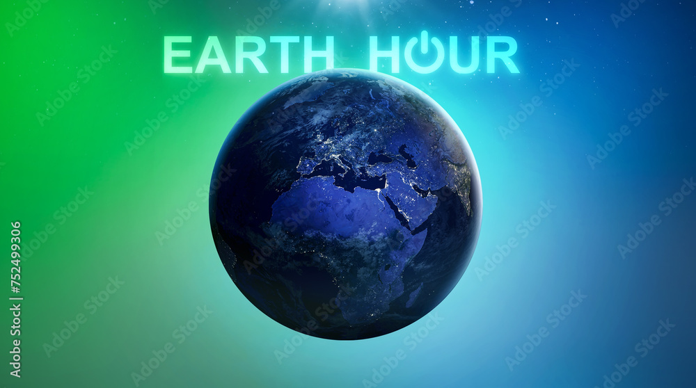 Earth hour 2024 campaign. Turn off your lights for our planet on 60 ...