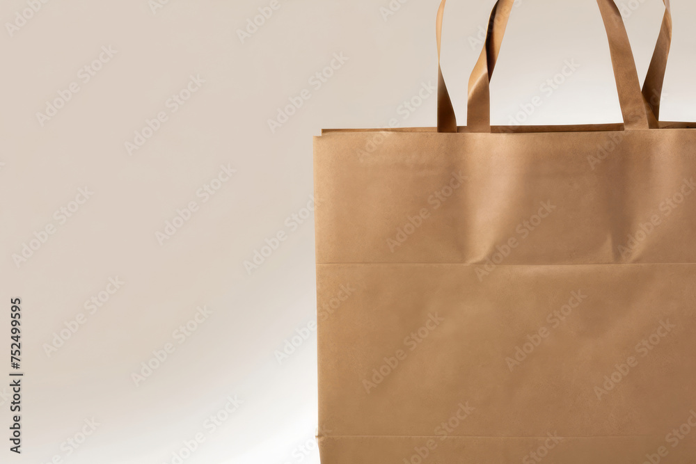 Eco-friendly paper shopping bag, a sustainable alternative for ...