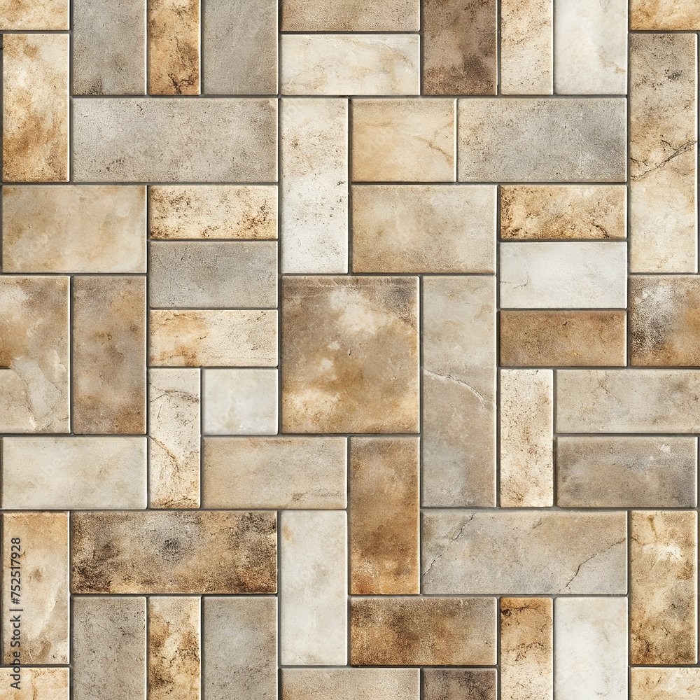 Tiles texture background, seamless floor tiles puzzle tiling modern ...