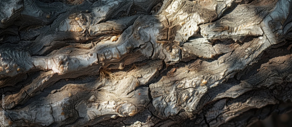 This close-up shot showcases the intricate details and textures of the ...