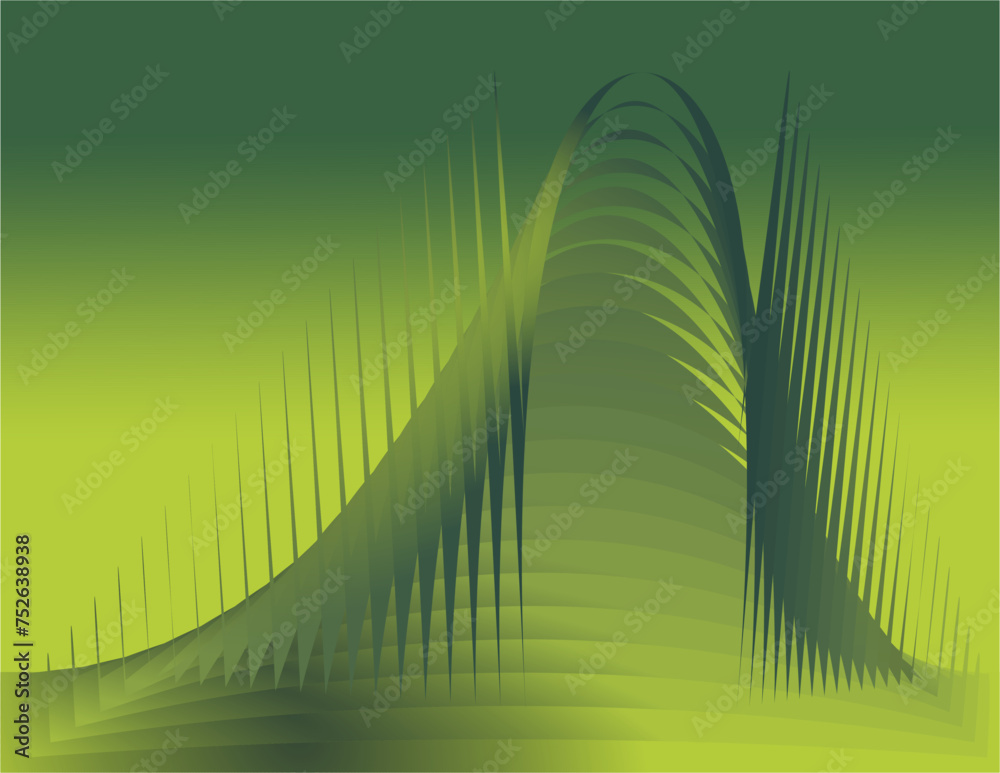 composition of lines, planes and abstract shapes with colors and ...