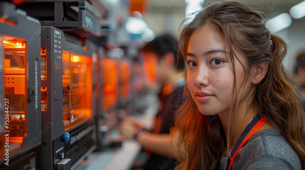 Explore a festival showcasing 3D printing, robotics, and crafts for hands-on inspiration. Stock ...