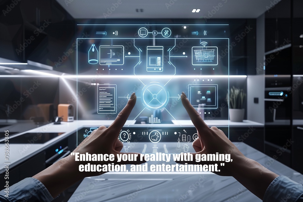 Immersive Augmented Reality in Smart Homes with Interactive Holograms ...