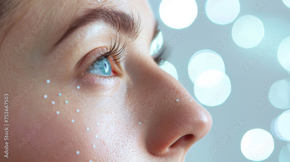 A closeup of a reflexology foot chart displaying the reflex points for ...