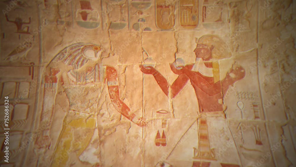 Presentation of Ancient Egyptian Remains with Slide Projector. 18 ...